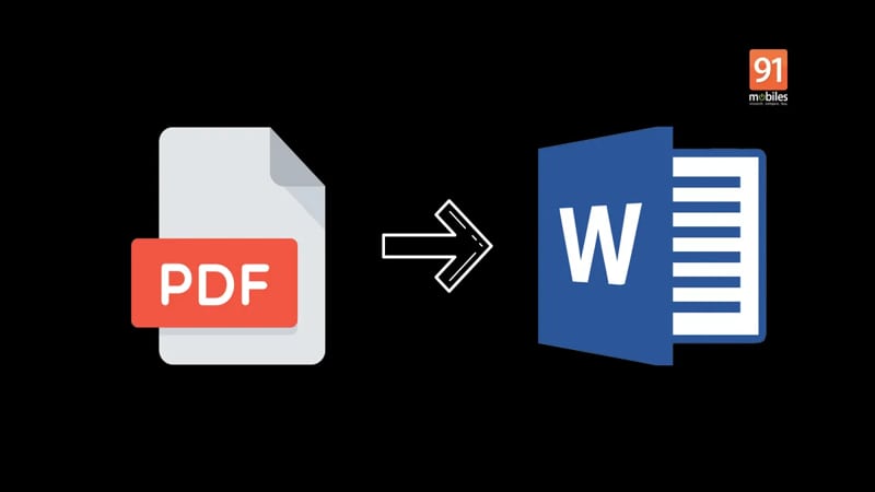 How To Convert PDF To Word Demotin